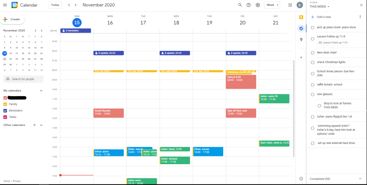 Productivity Series #2: Google Calendar & my hybrid paper/electronic ...