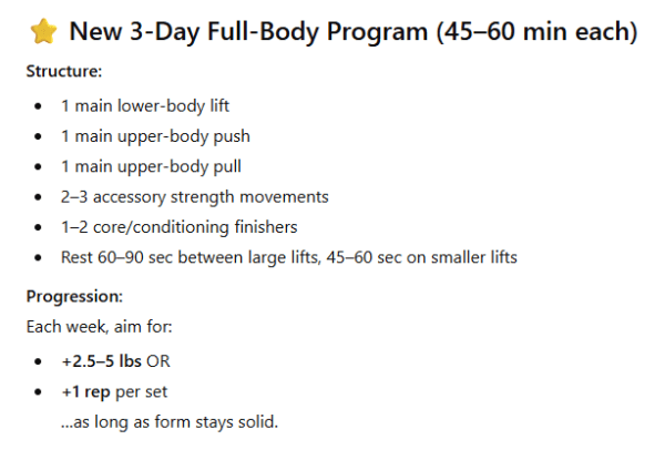 My actual December 2025 workouts + new month/new tracking method ...